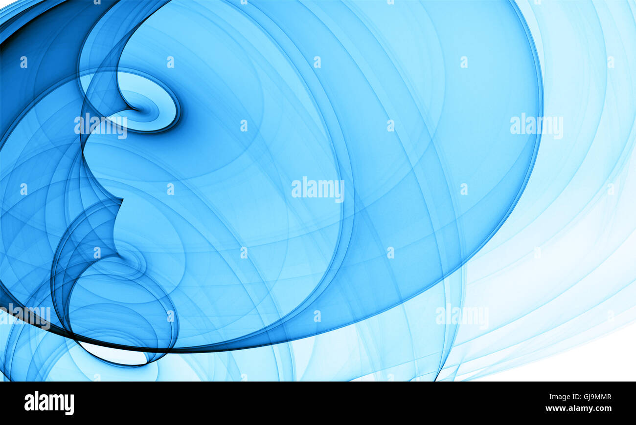 Abstract blue art hi-res stock photography and images - Alamy