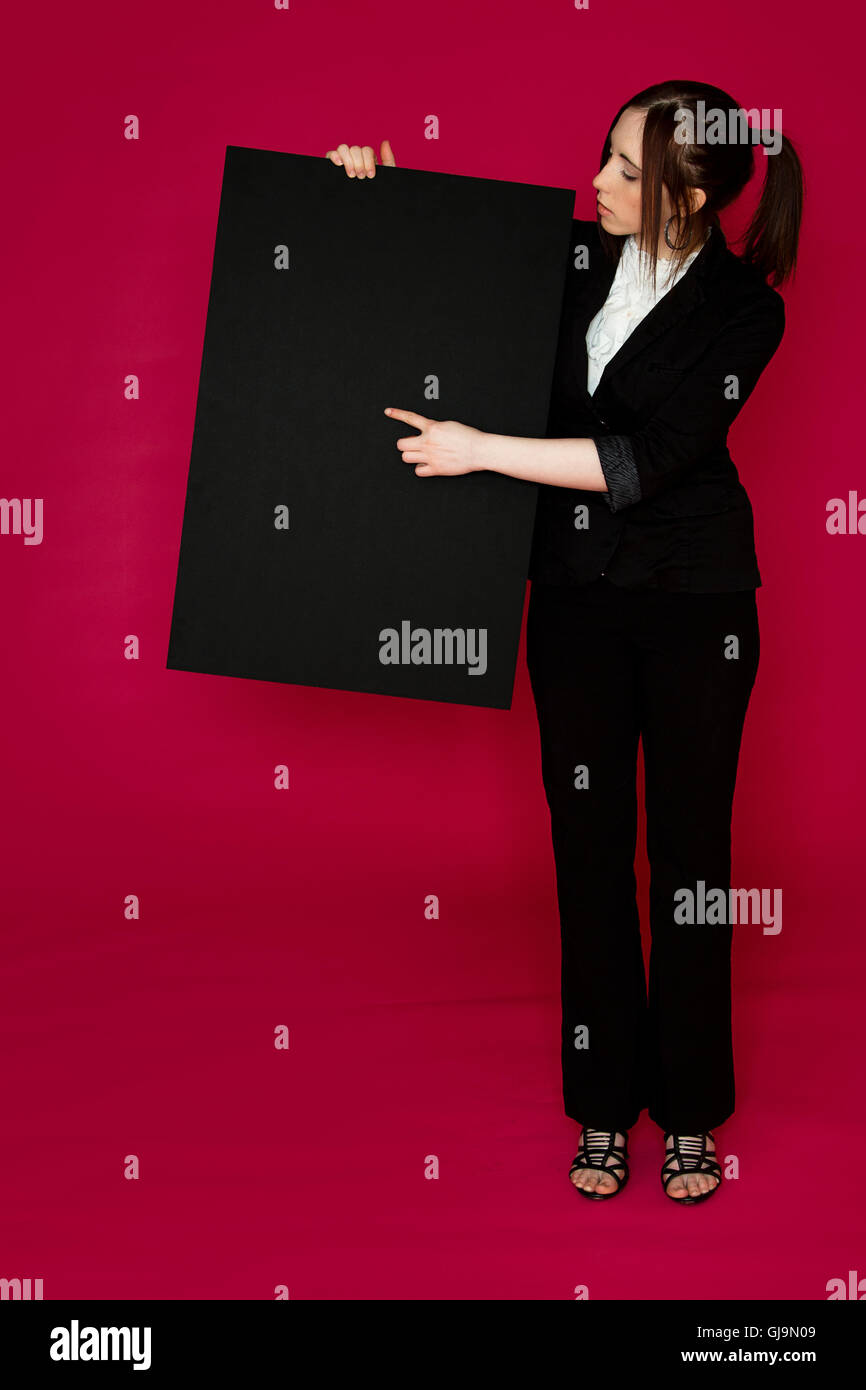 Pointing a point Stock Photo - Alamy