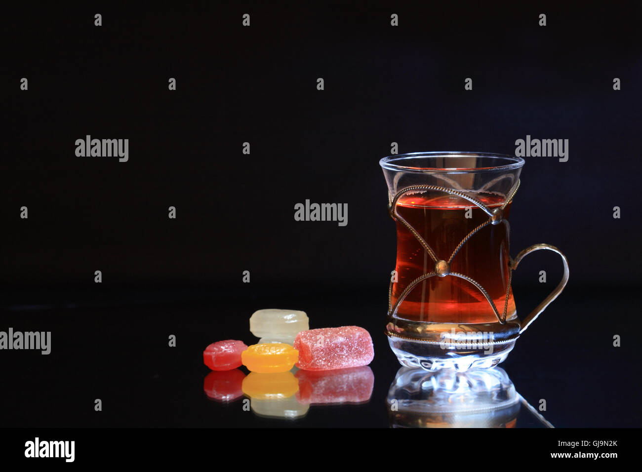Tea And Sweets Stock Photo - Alamy