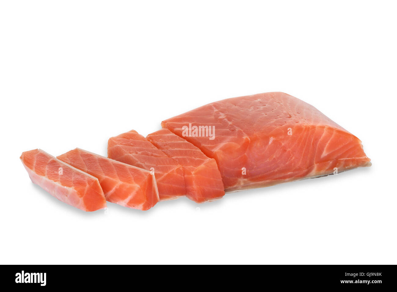 Close up salmon fish Cut Out Stock Images & Pictures - Alamy