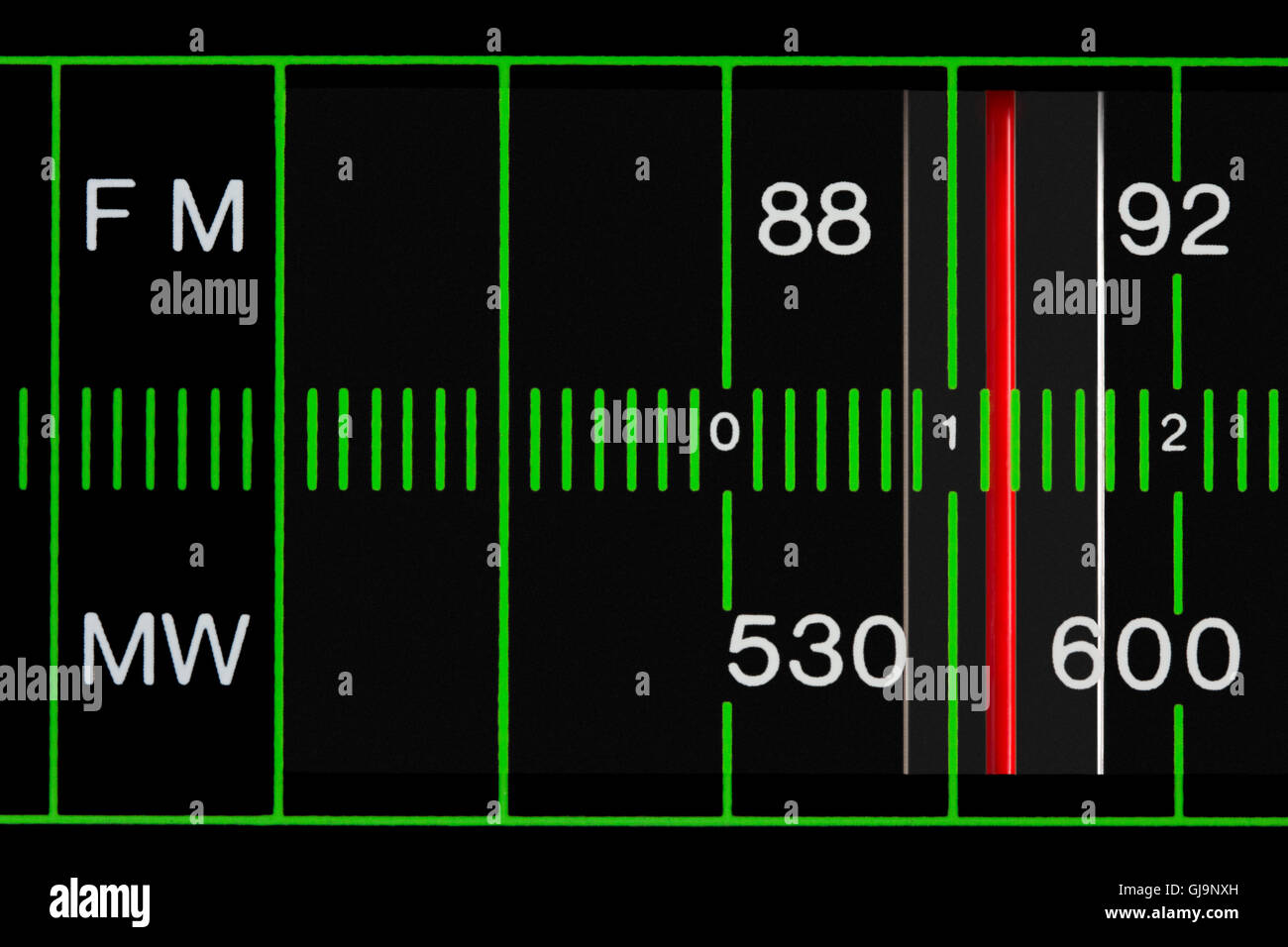 vintage radio tuner Stock Photo - Alamy