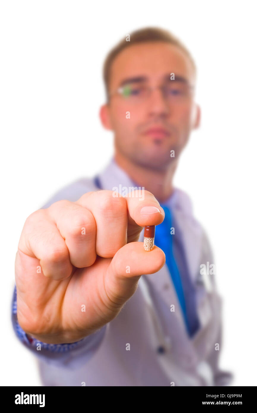 Doctor pill health care hi-res stock photography and images - Alamy