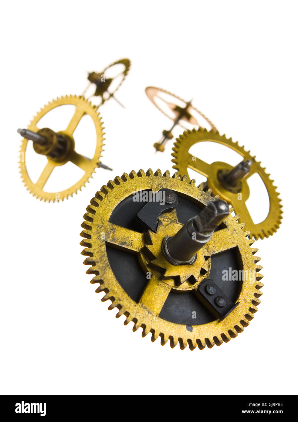 Gear of the clock Stock Photo - Alamy
