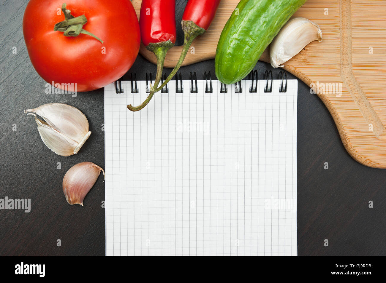 vegetables and cooking utensils Stock Photo - Alamy