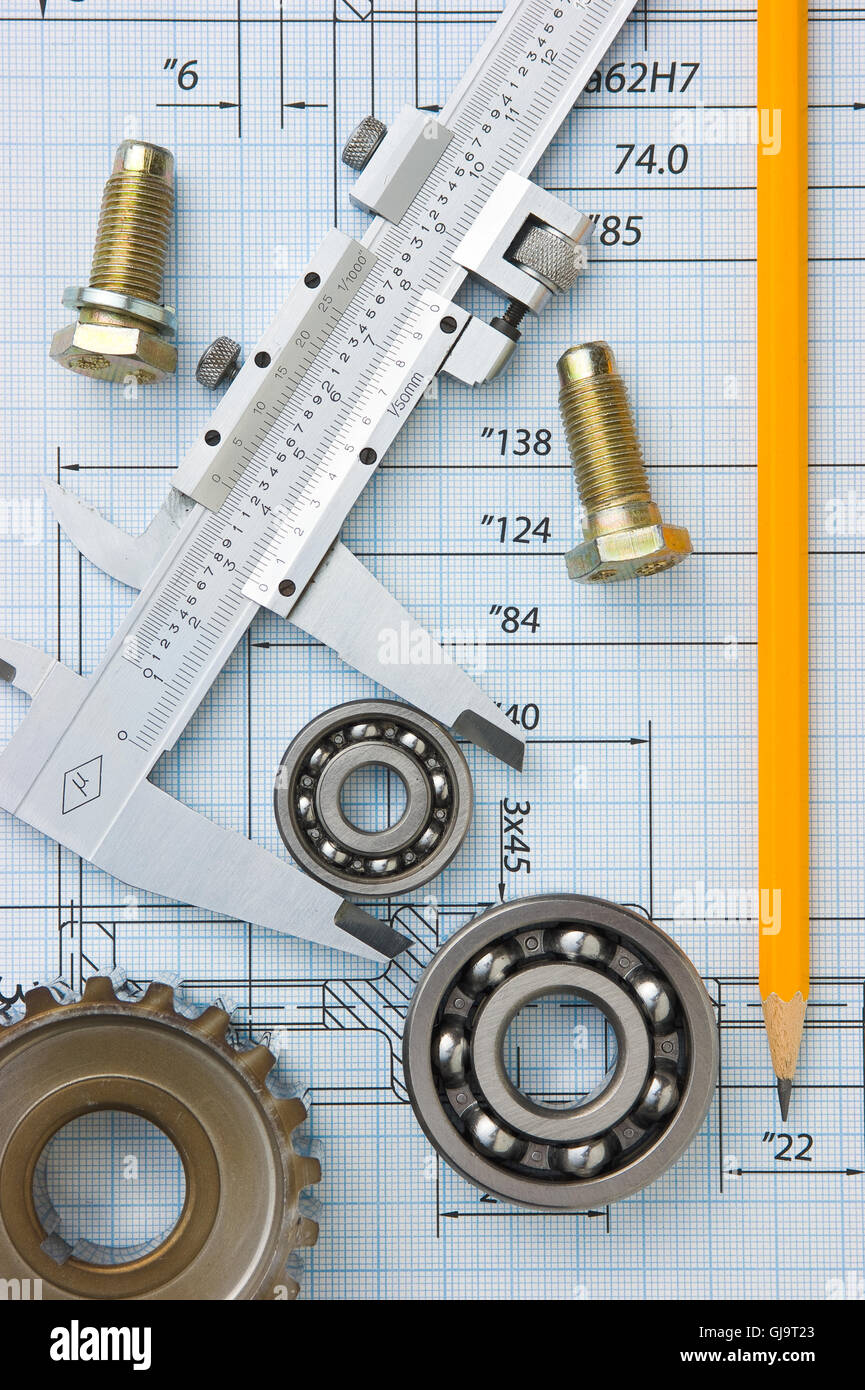 tools and mechanisms detail Stock Photo - Alamy