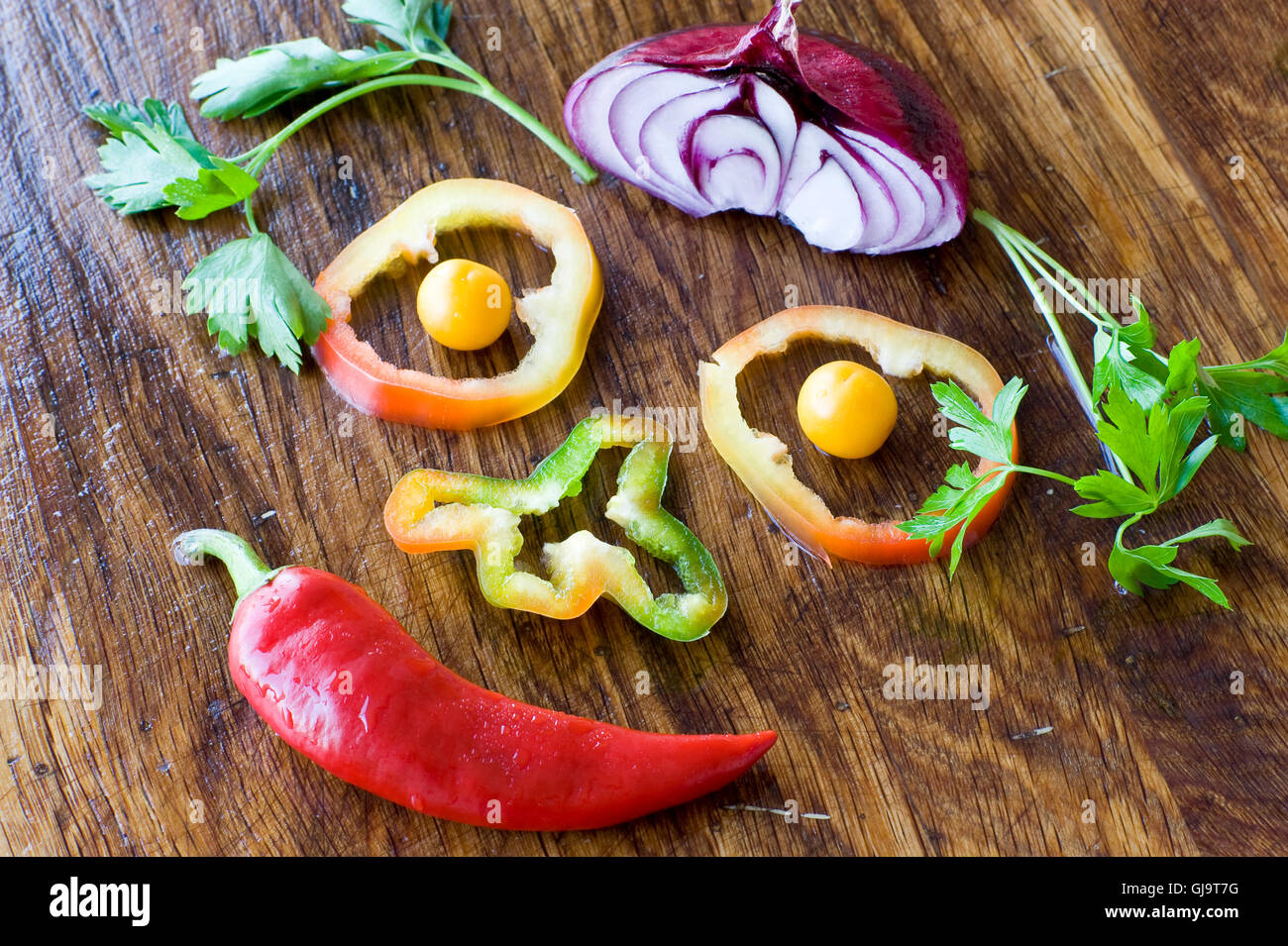 Cherry smiley hi-res stock photography and images - Alamy