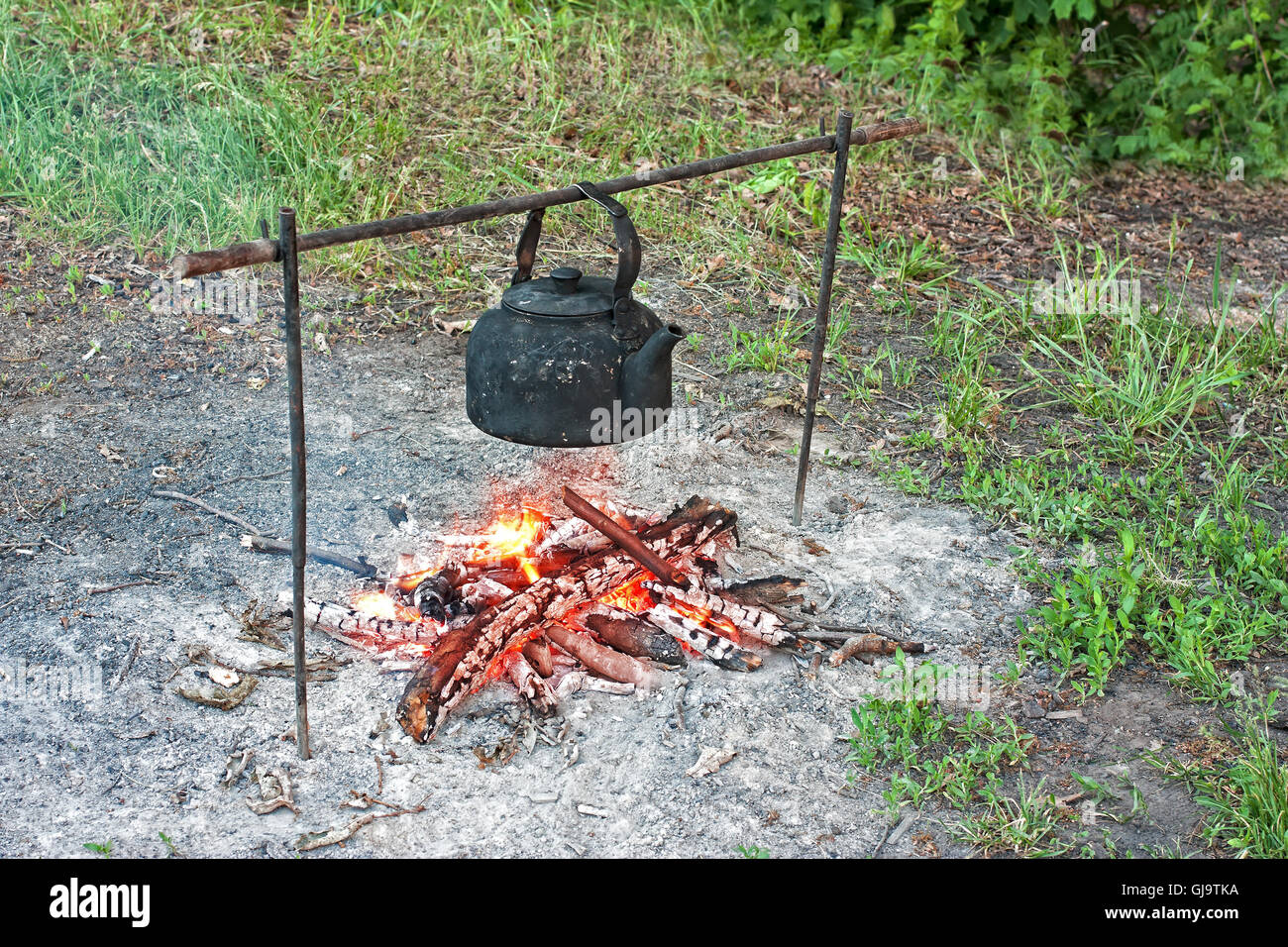 Billy kettle hi-res stock photography and images - Alamy
