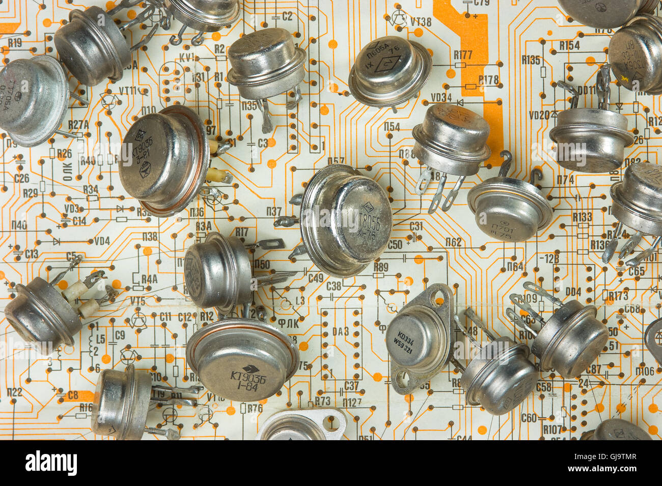 Radio circuit board components hi-res stock photography and images - Alamy