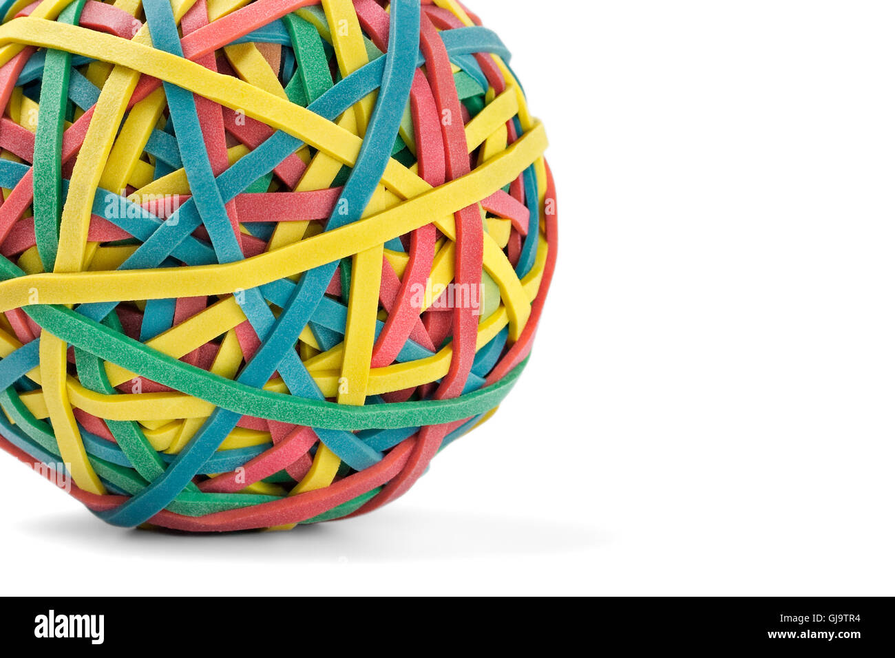 rubber band ball Stock Photo - Alamy