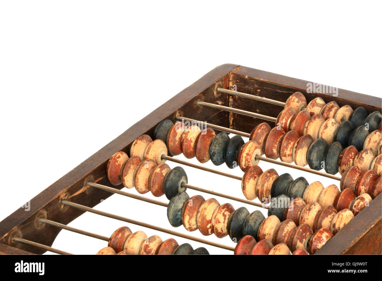 Old Wooden Abacus Stock Photo - Alamy
