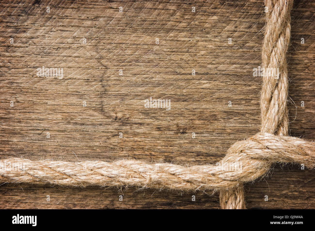 frame made of old rope Stock Photo - Alamy