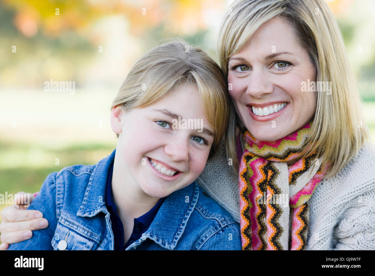 Mother and Daughter Stock Photo - Alamy