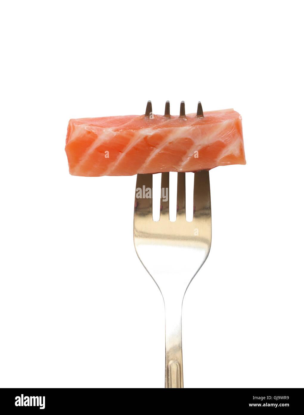 Raw salmon fish close Cut Out Stock Images & Pictures - Alamy