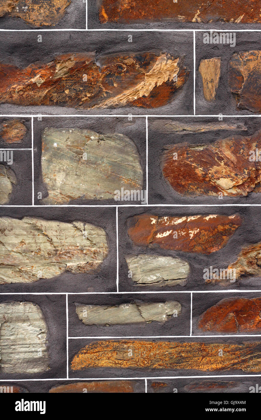 Background - Historic Stone Wall with Newly Renovated Mortar and Stock ...