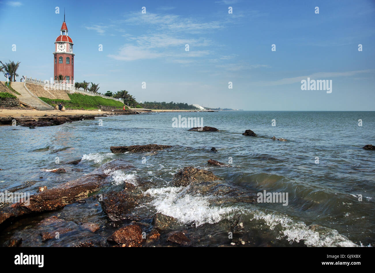 Haikou Bay views, Hainan Island, China Stock Photo - Alamy