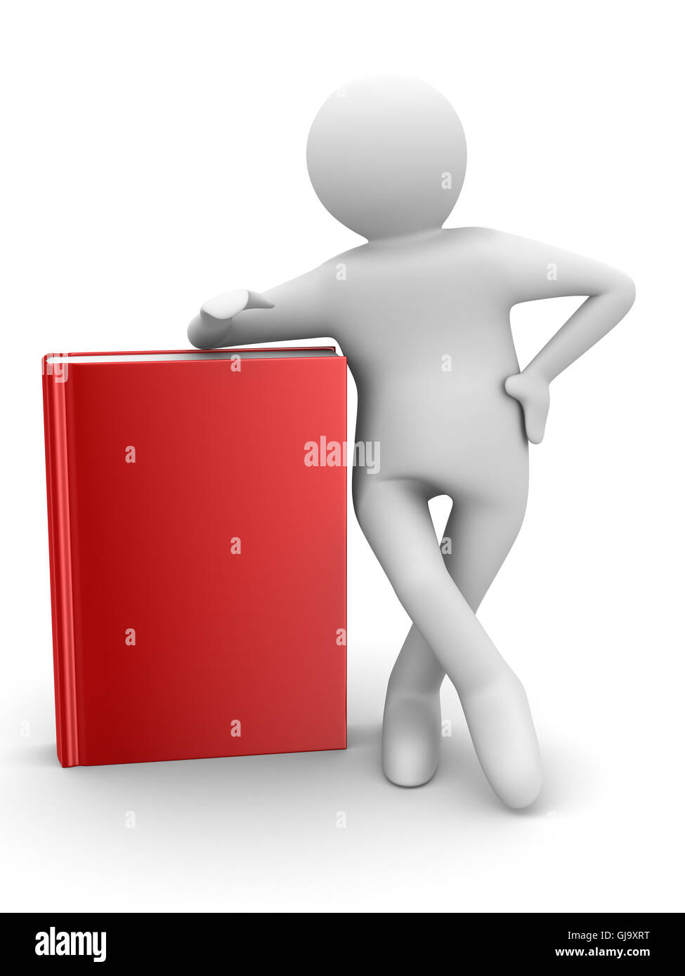 3d red books Cut Out Stock Images & Pictures - Alamy