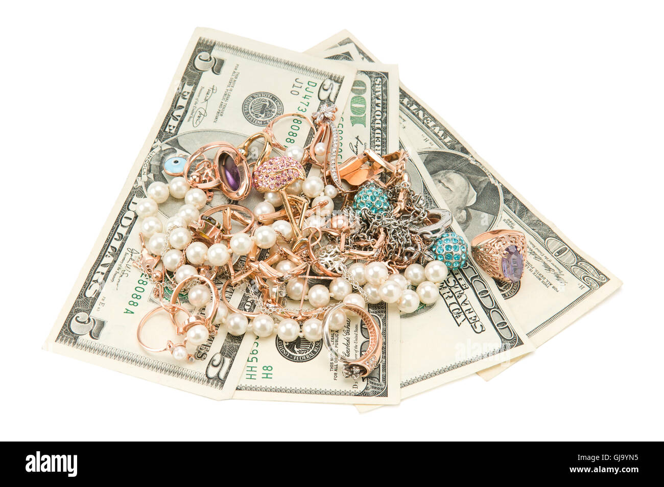 Gold Jewelry High Resolution Stock Photography and Images - Alamy