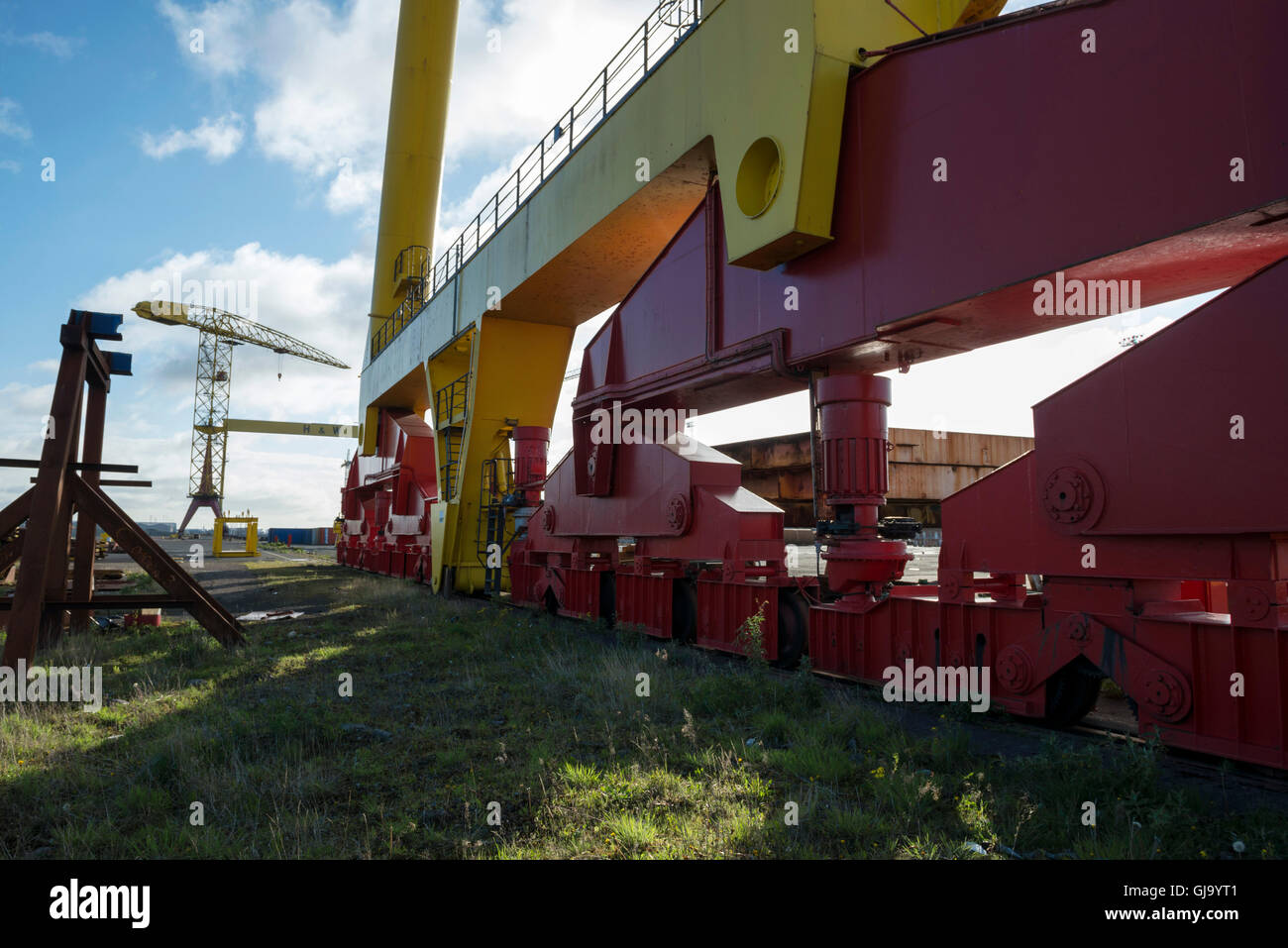 Samson and Goliath cranes owned by the infamous ship builders Harland ...