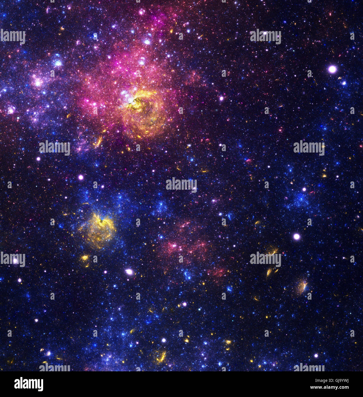 Blue magenta nebula hi-res stock photography and images - Alamy