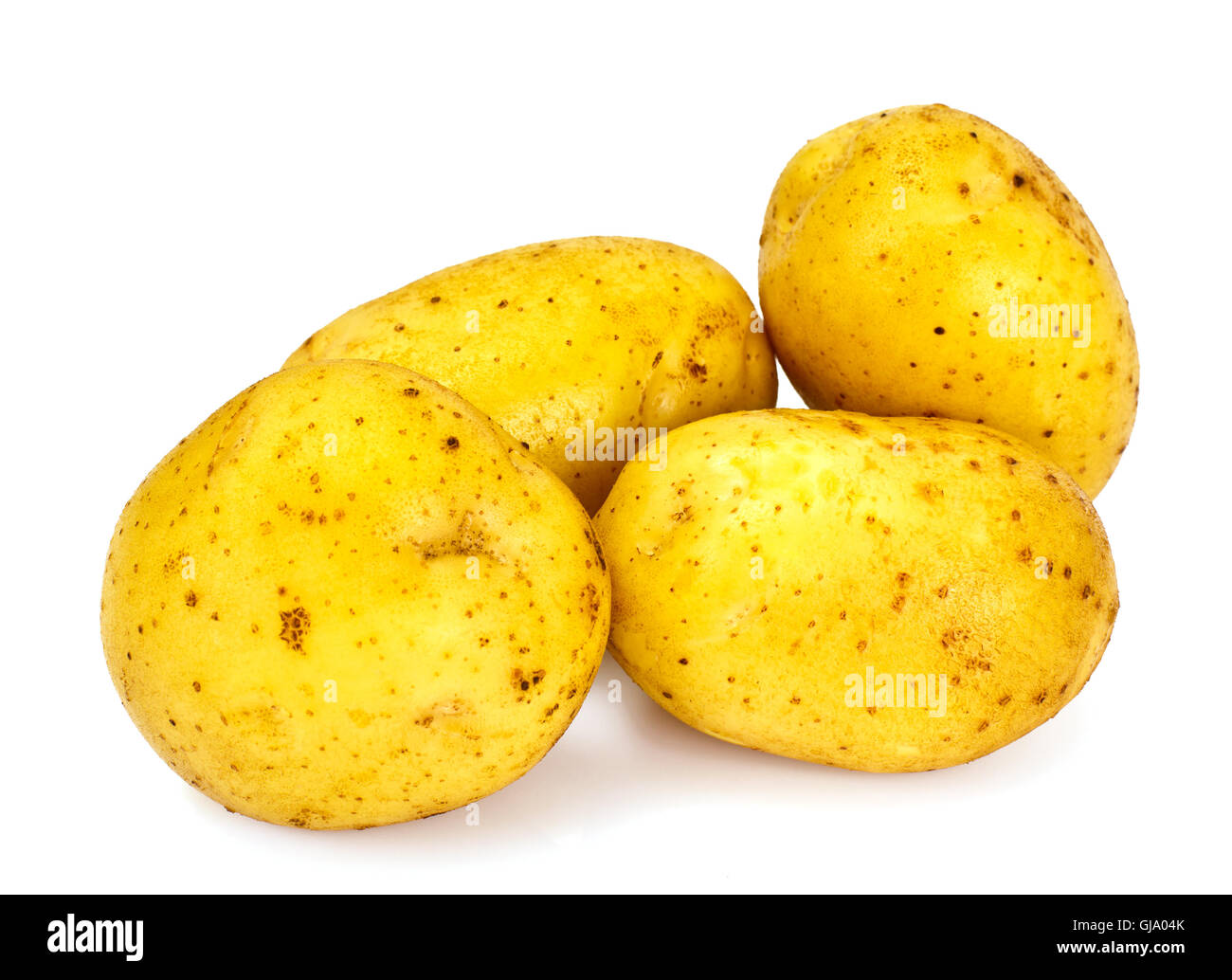 Potato Sweet Batata Isolated on White Background Stock Photo - Alamy