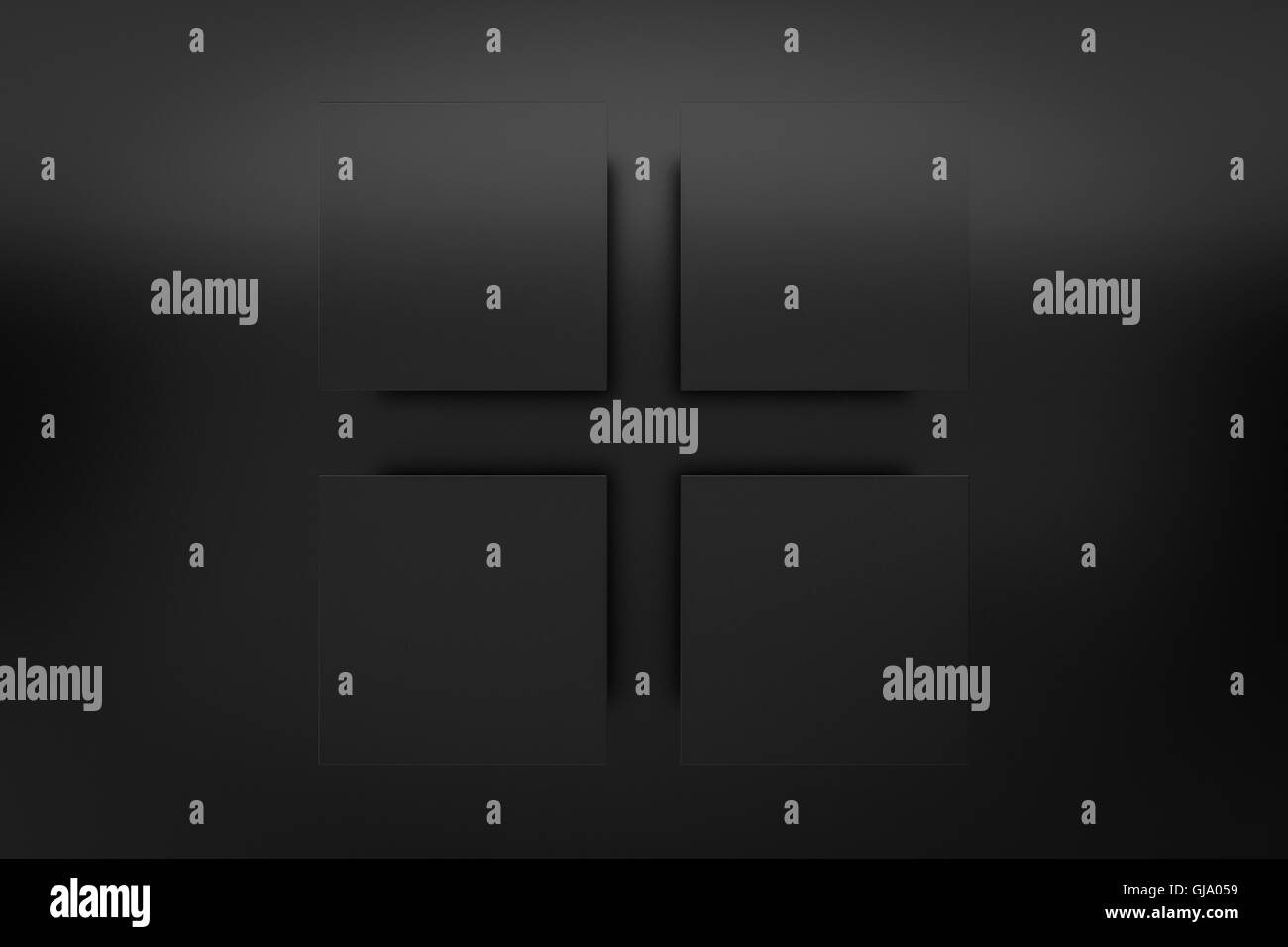 black layer background 3d render Stock Photo - Alamy