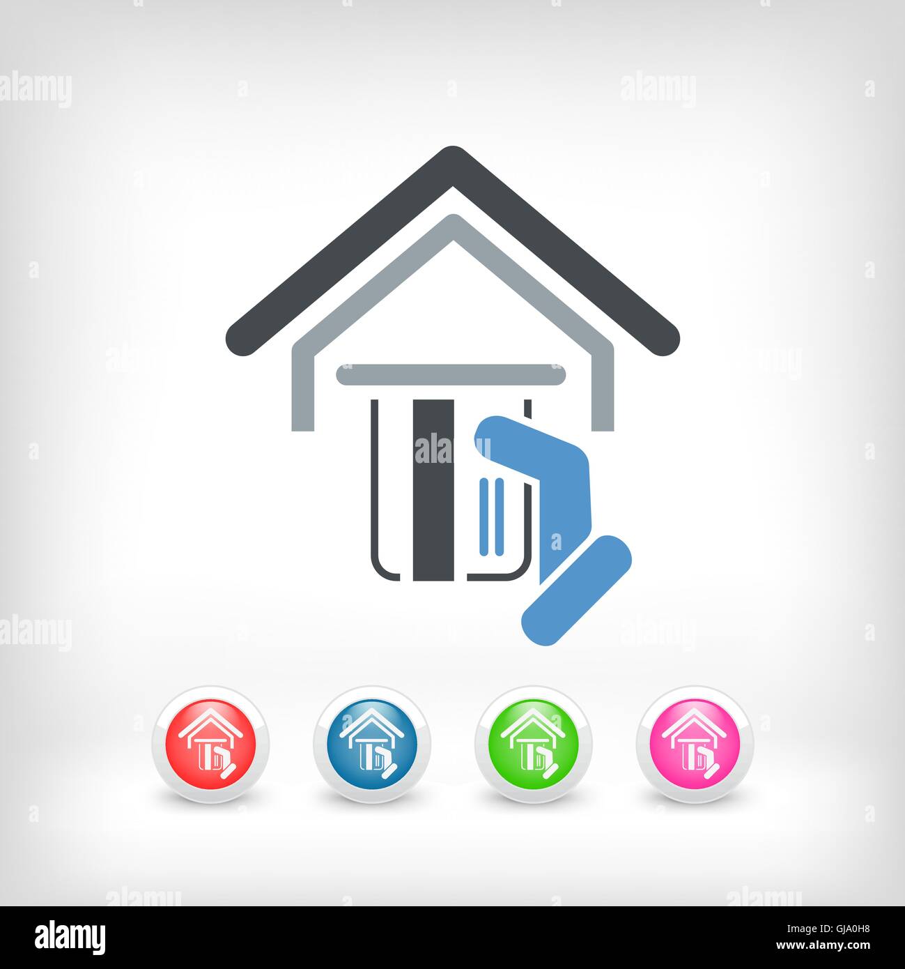 Pos concept icon Stock Vector Image & Art - Alamy