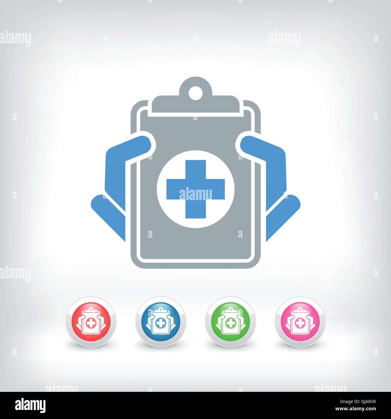Medical records icon Stock Vector Image & Art - Alamy