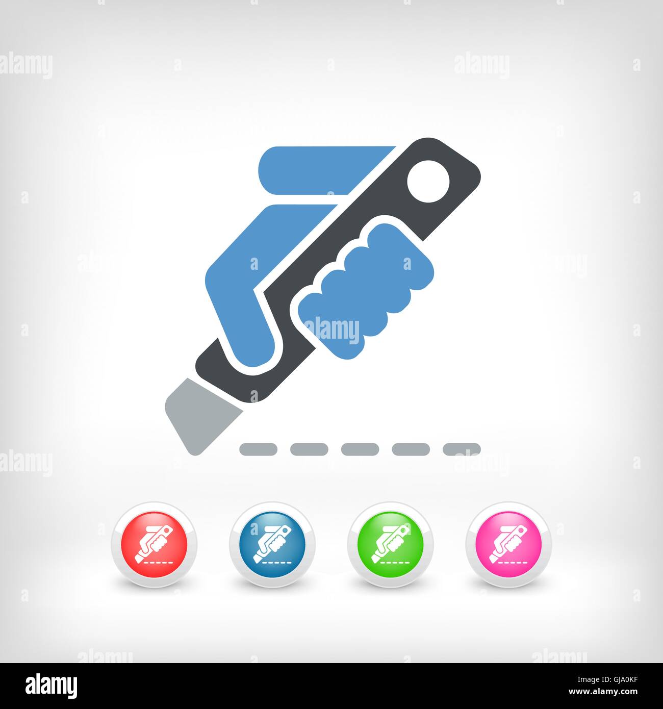 Cutter symbol Stock Vector Images - Alamy