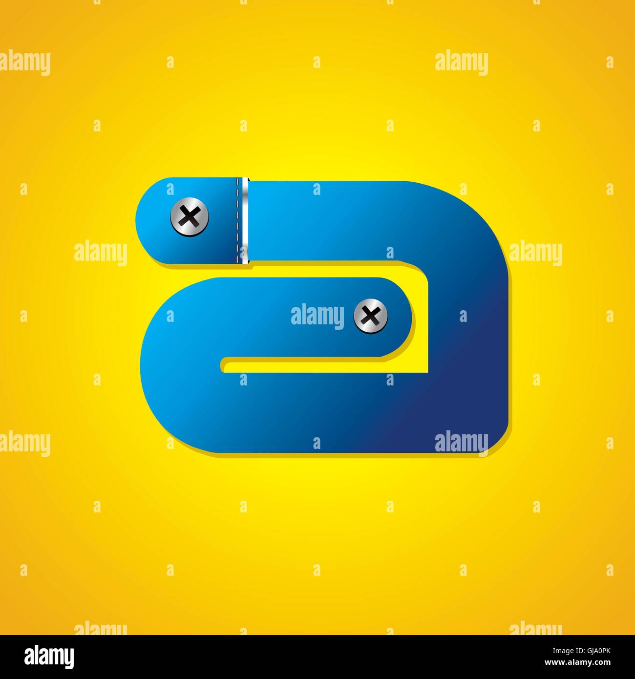 Bold yellow shape Stock Vector Images - Alamy