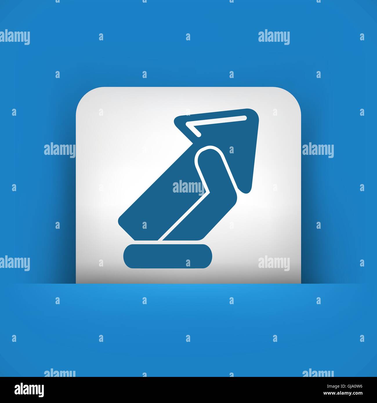 Download arrow hand Stock Vector Images - Alamy