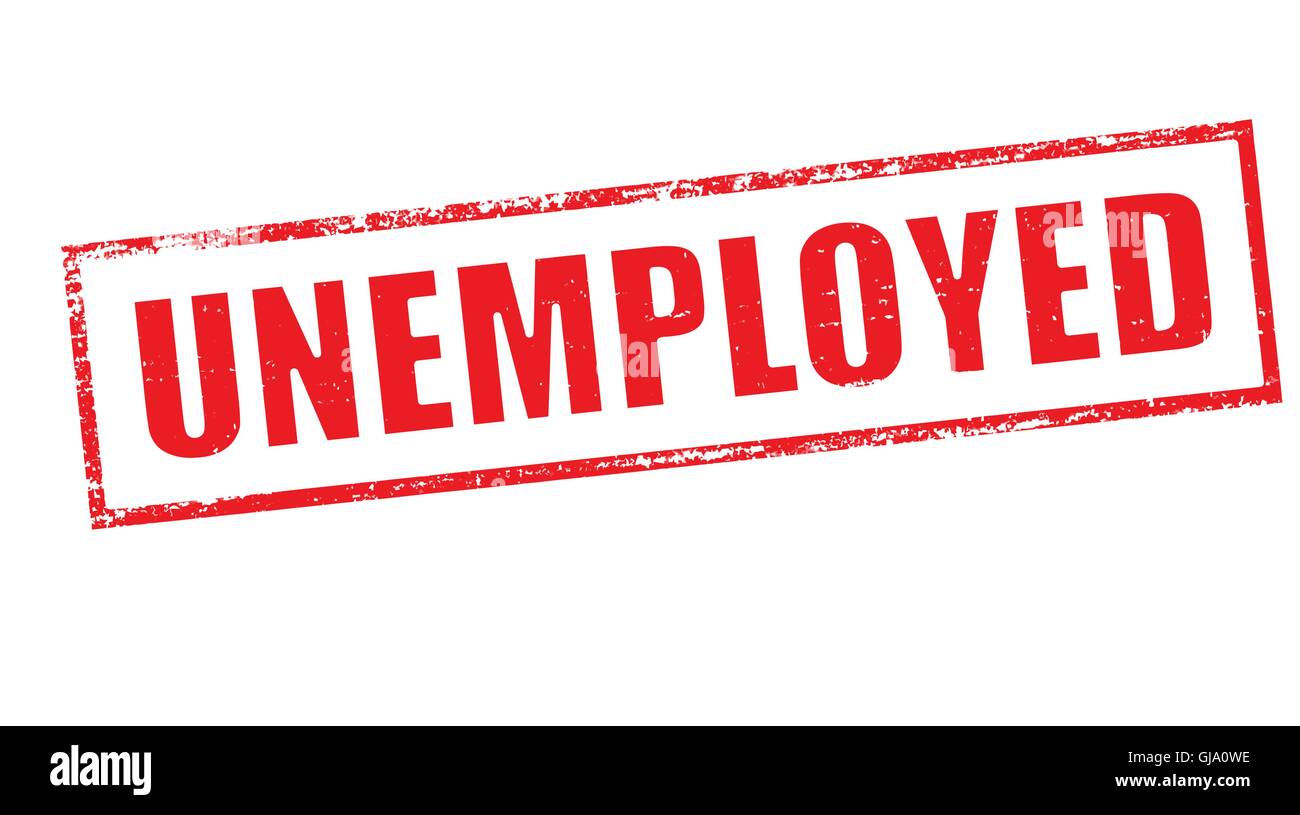 Unemployed Stock Vector Images - Alamy