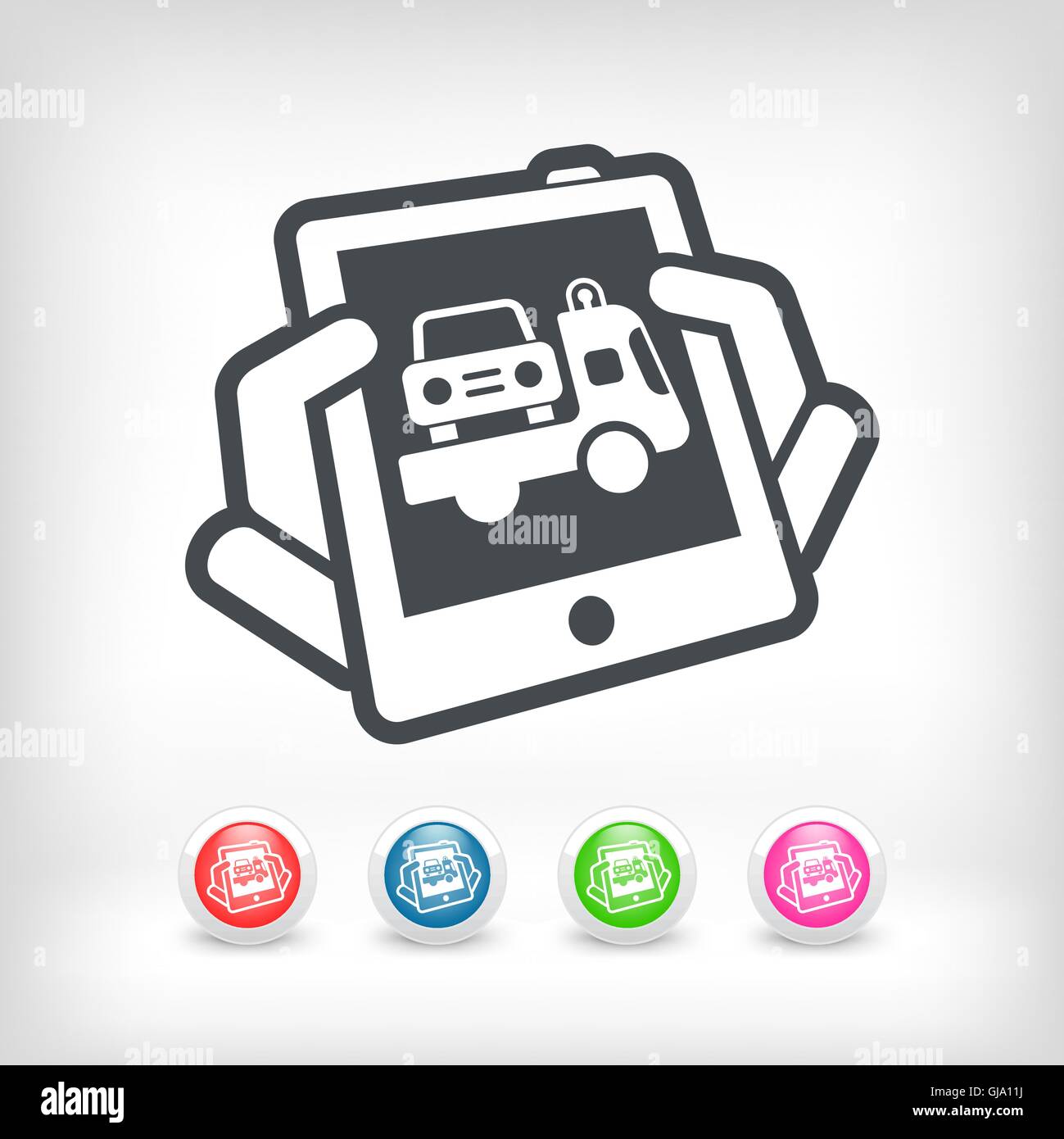 Car assistance icon Stock Vector Image & Art - Alamy