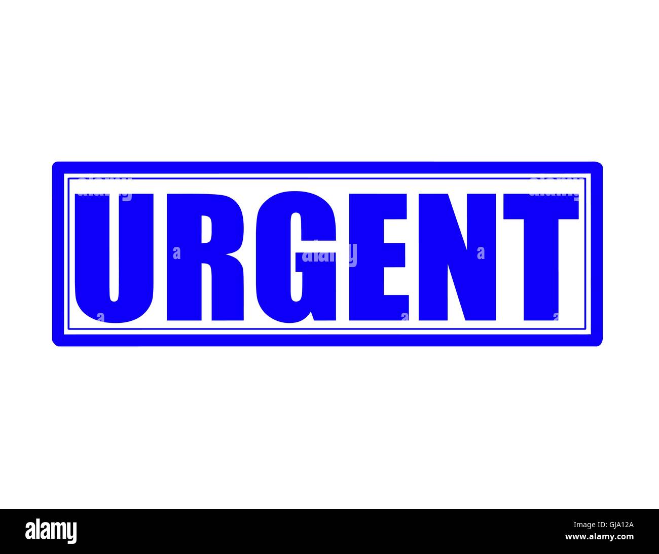 Urgent label Stock Vector Images - Alamy