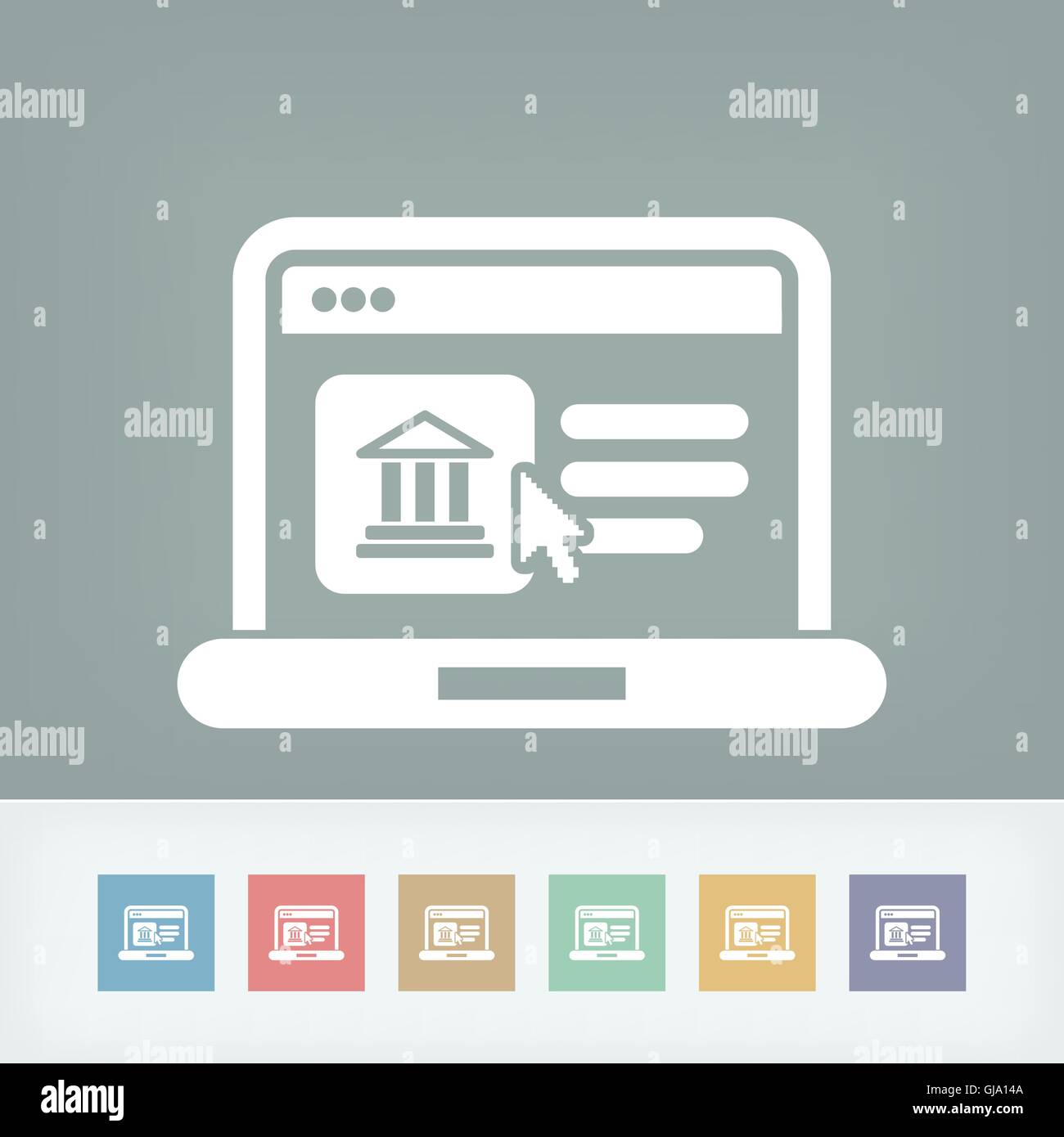 Historical website icon Stock Vector Image & Art - Alamy