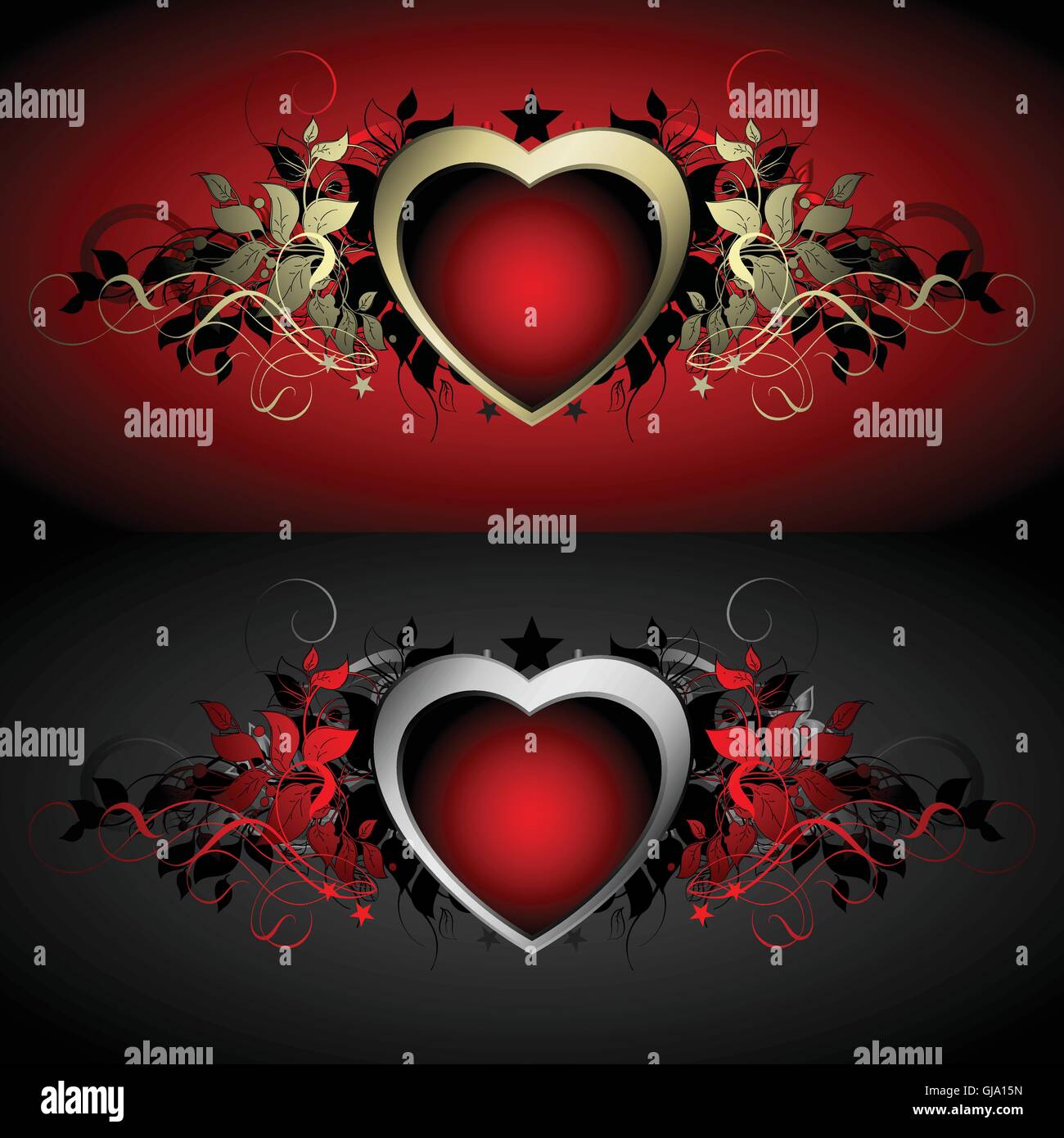 Heart form Stock Vector Images - Alamy