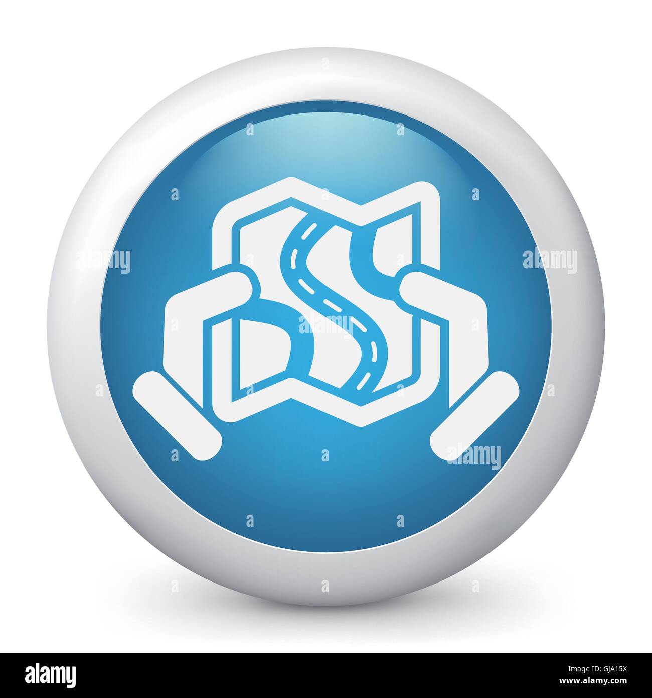 Point road Cut Out Stock Images & Pictures - Alamy