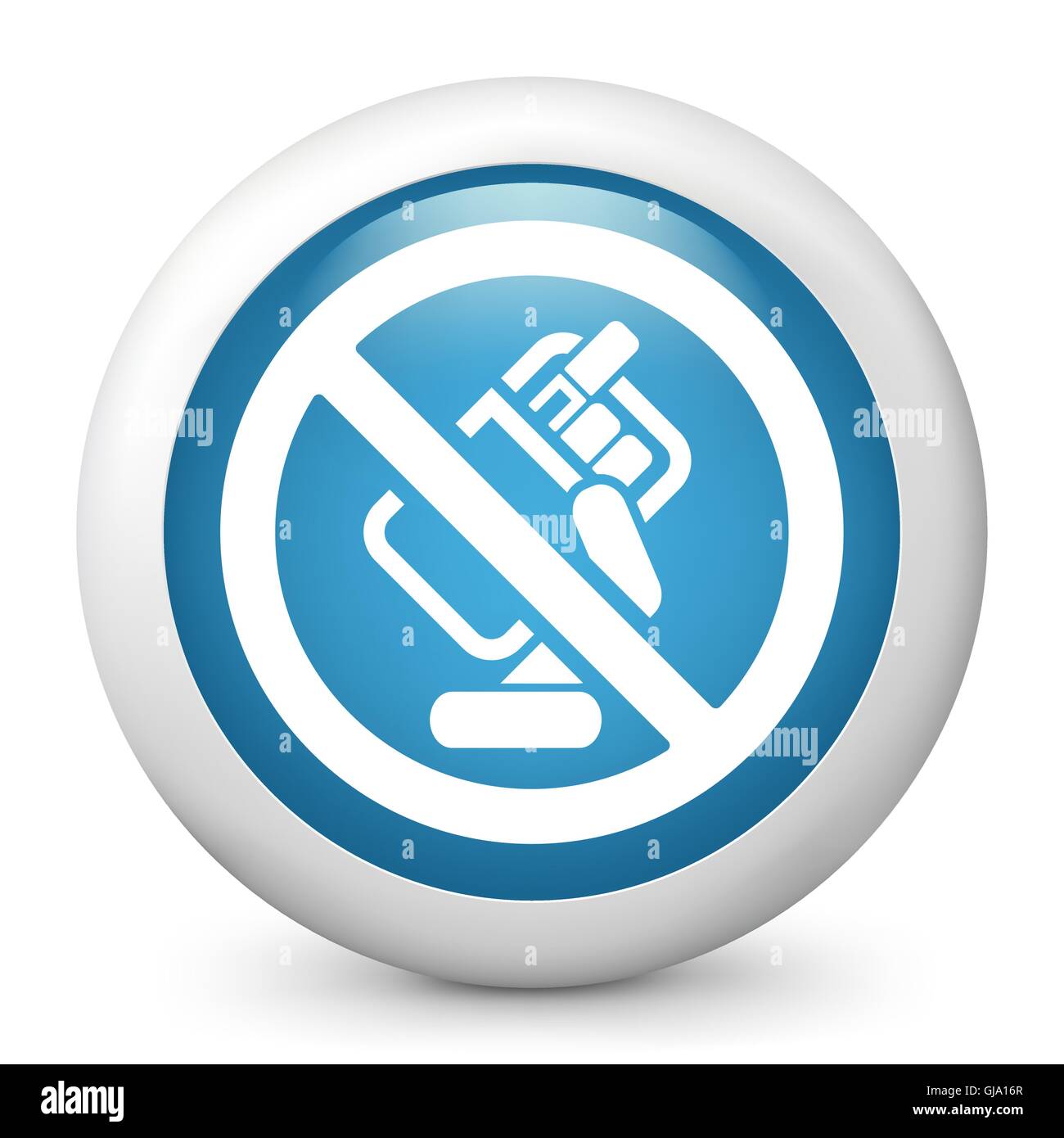 Forbidden box icon prohibited Cut Out Stock Images & Pictures - Alamy