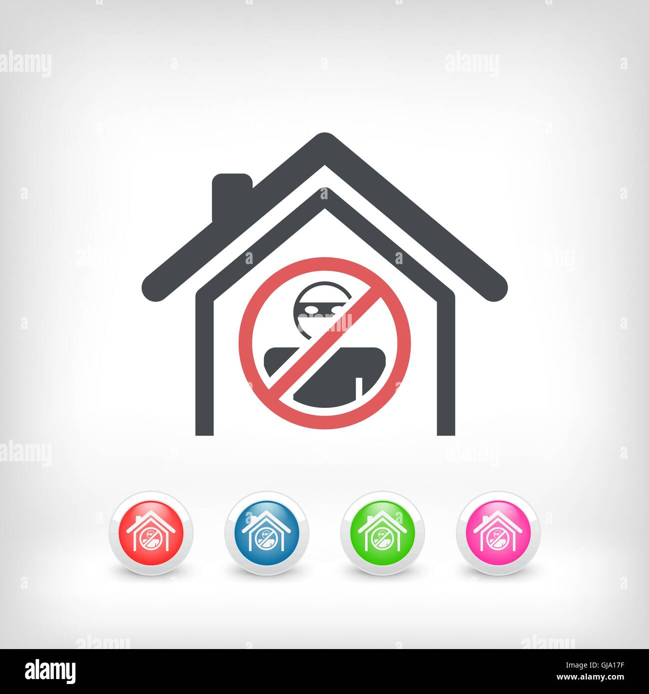 House protection concept icon Stock Vector Image & Art - Alamy