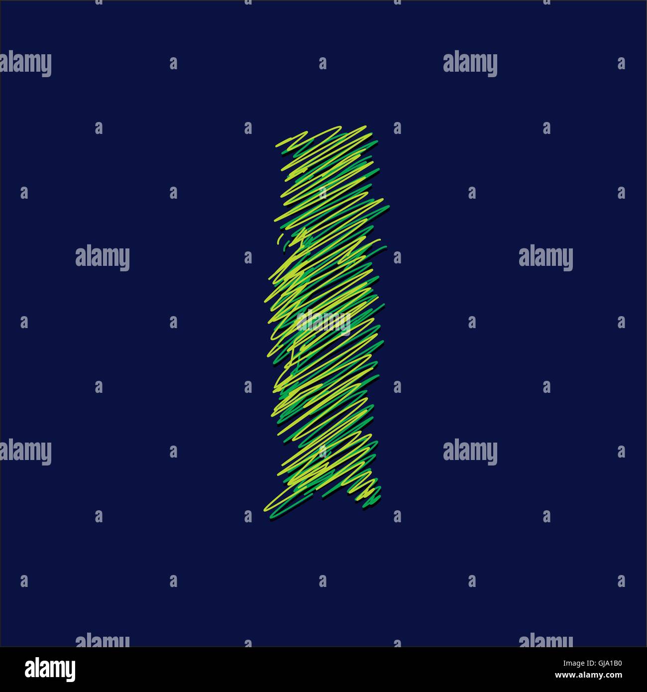 Green Embroidery Typography Stock Vector Image & Art - Alamy