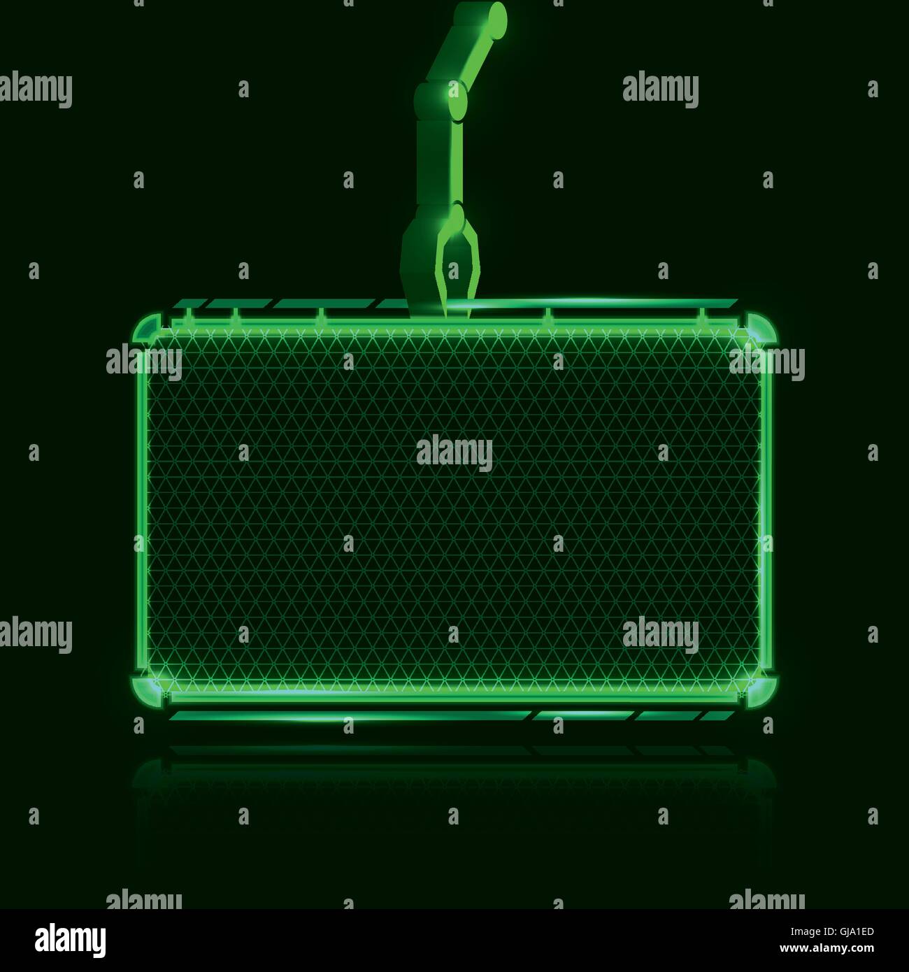 Hi tech frame Stock Vector Images - Alamy