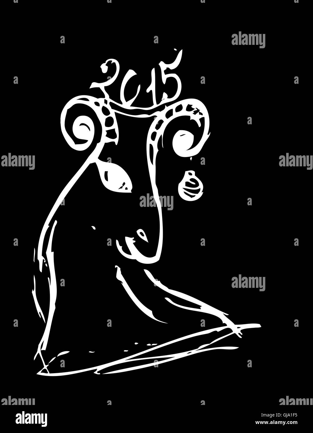 A symbol of traditional Stock Vector Images - Alamy