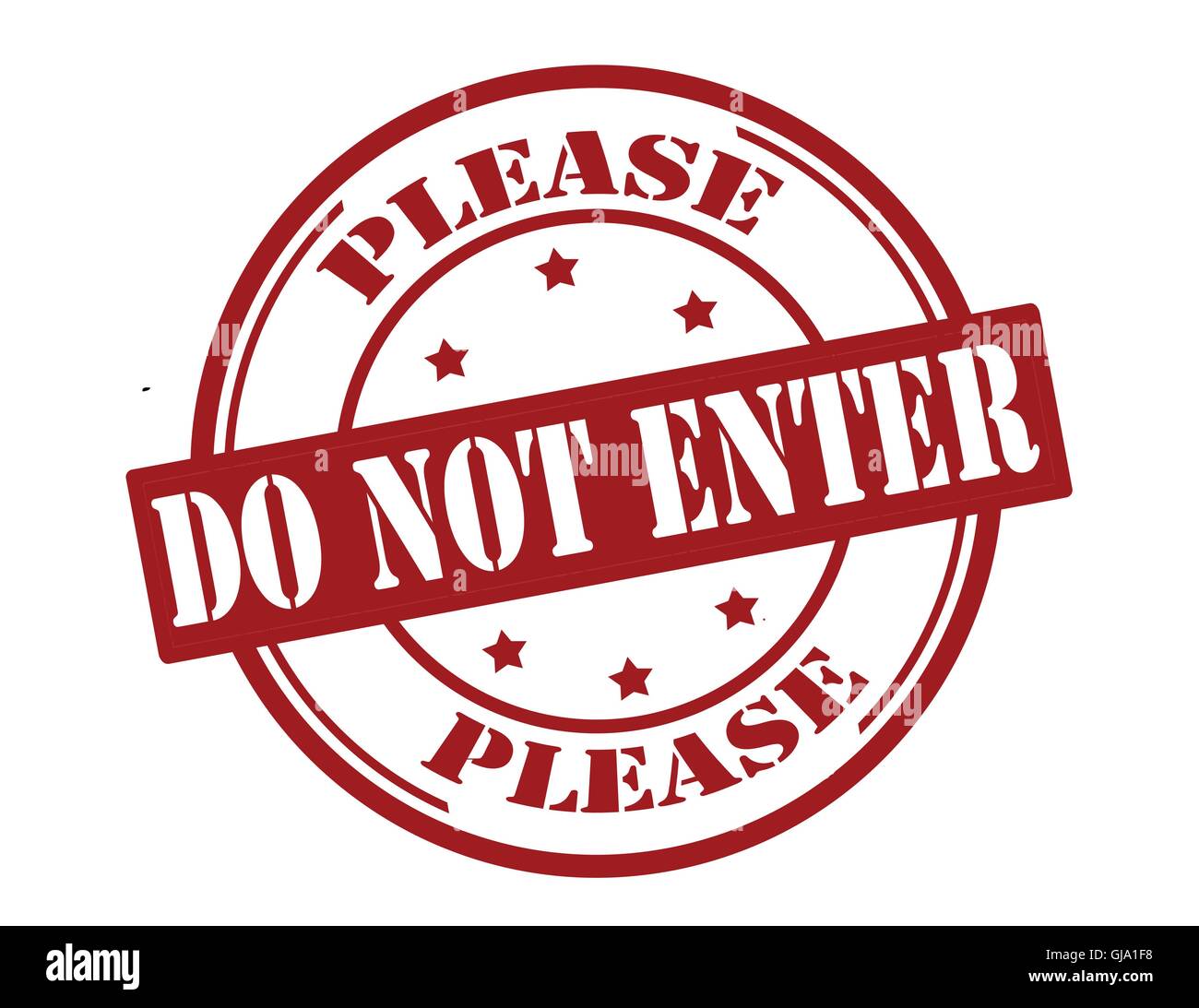 Please enter here sign Stock Vector Images - Alamy