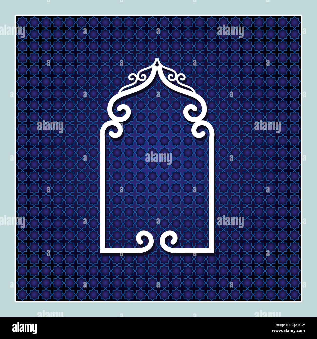 islamic art arch Stock Vector Image & Art - Alamy