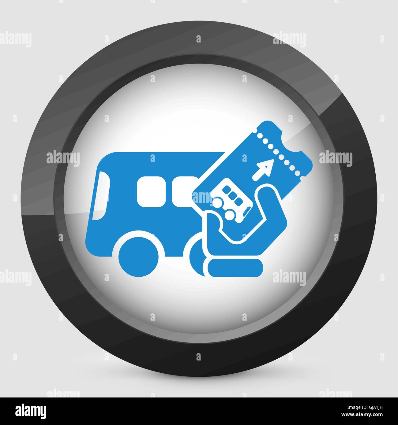 Bus ticket Stock Vector Images - Alamy