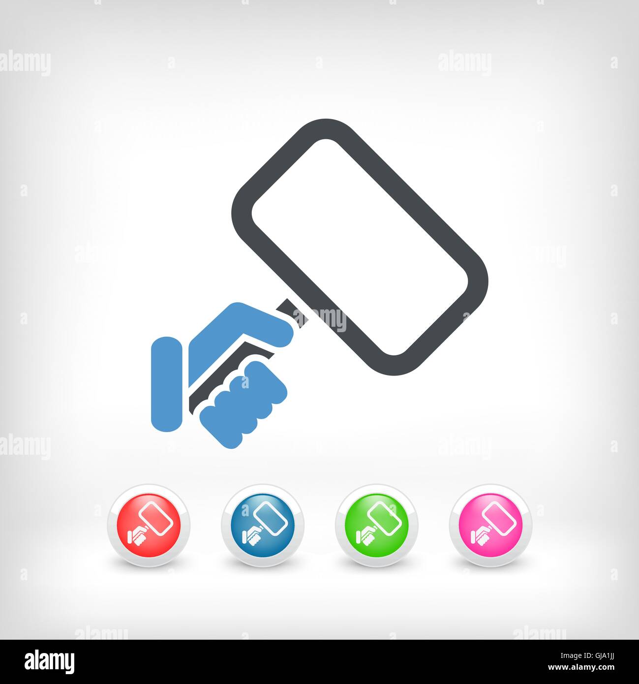 Cartel holding concept icon Stock Vector Image & Art - Alamy