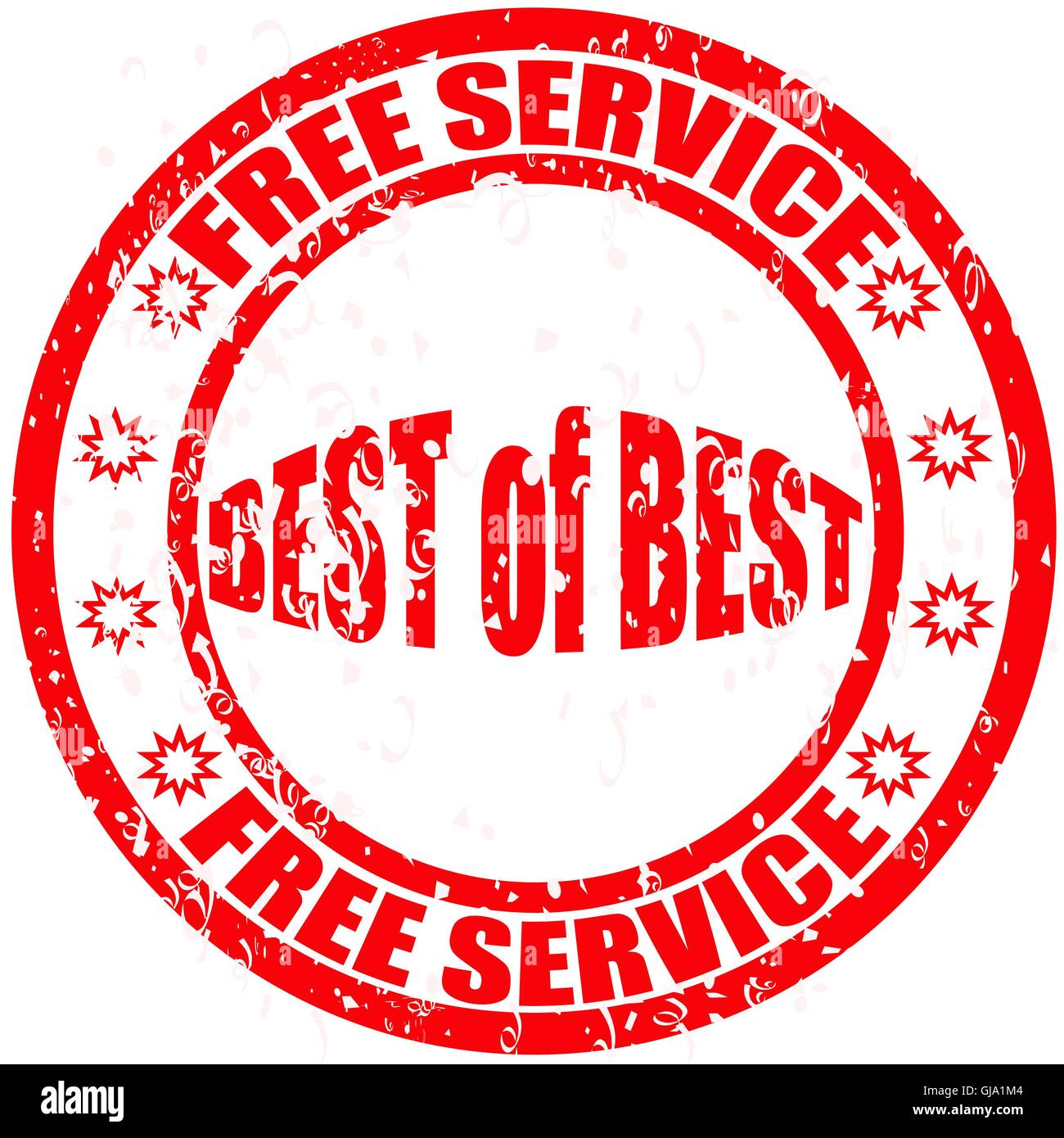 Stamp with text the best inside hi-res stock photography and images - Alamy