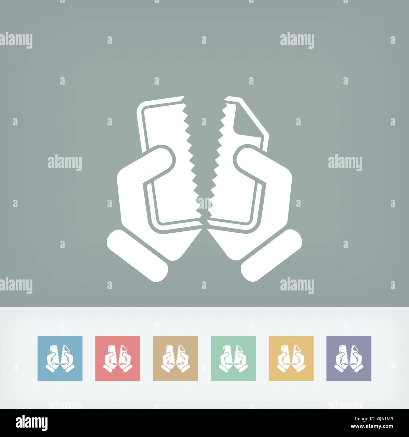 Tear sheet icon Stock Vector Image & Art - Alamy
