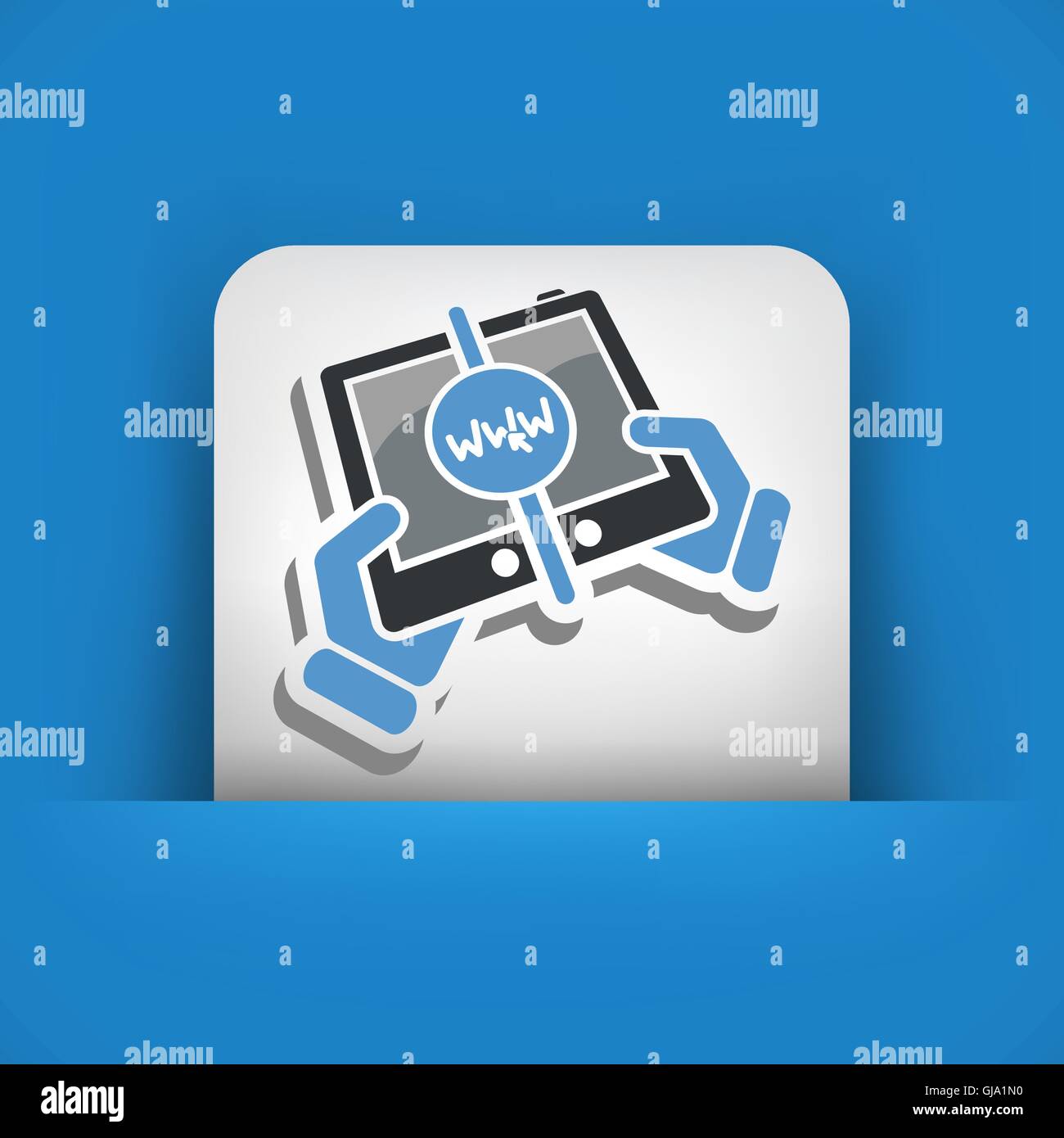 Web connection sharing Stock Vector Image & Art - Alamy