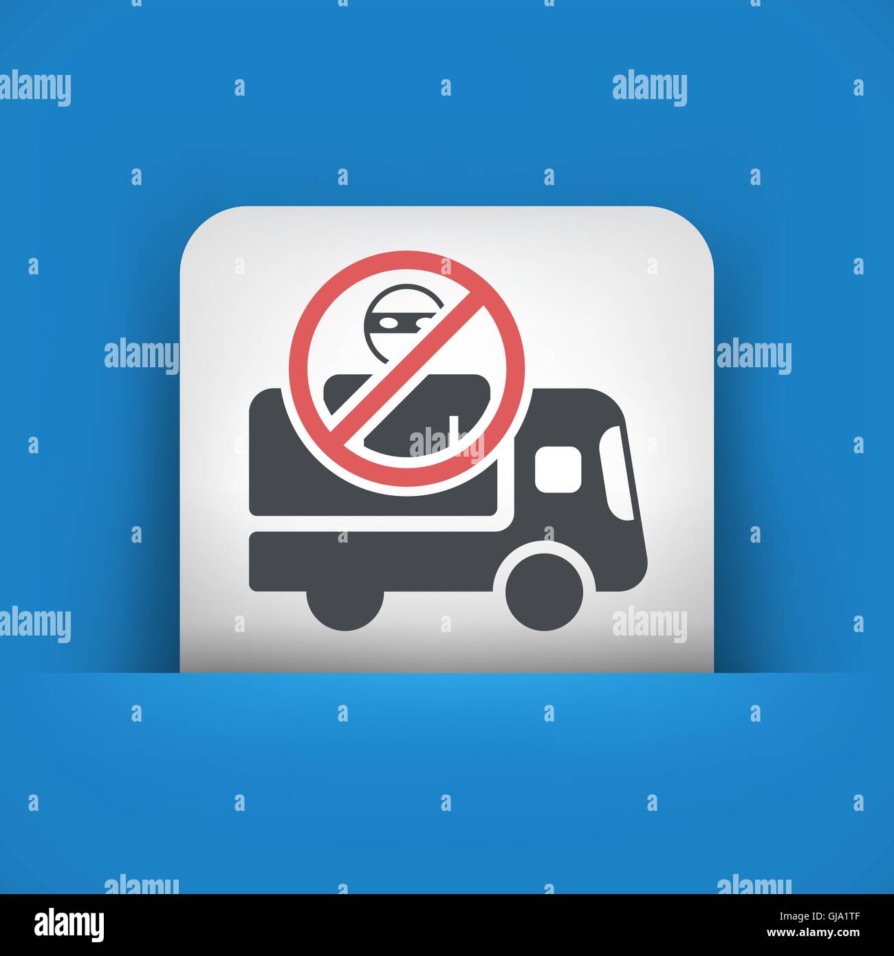 Security transport van concept icon Stock Vector Image & Art - Alamy