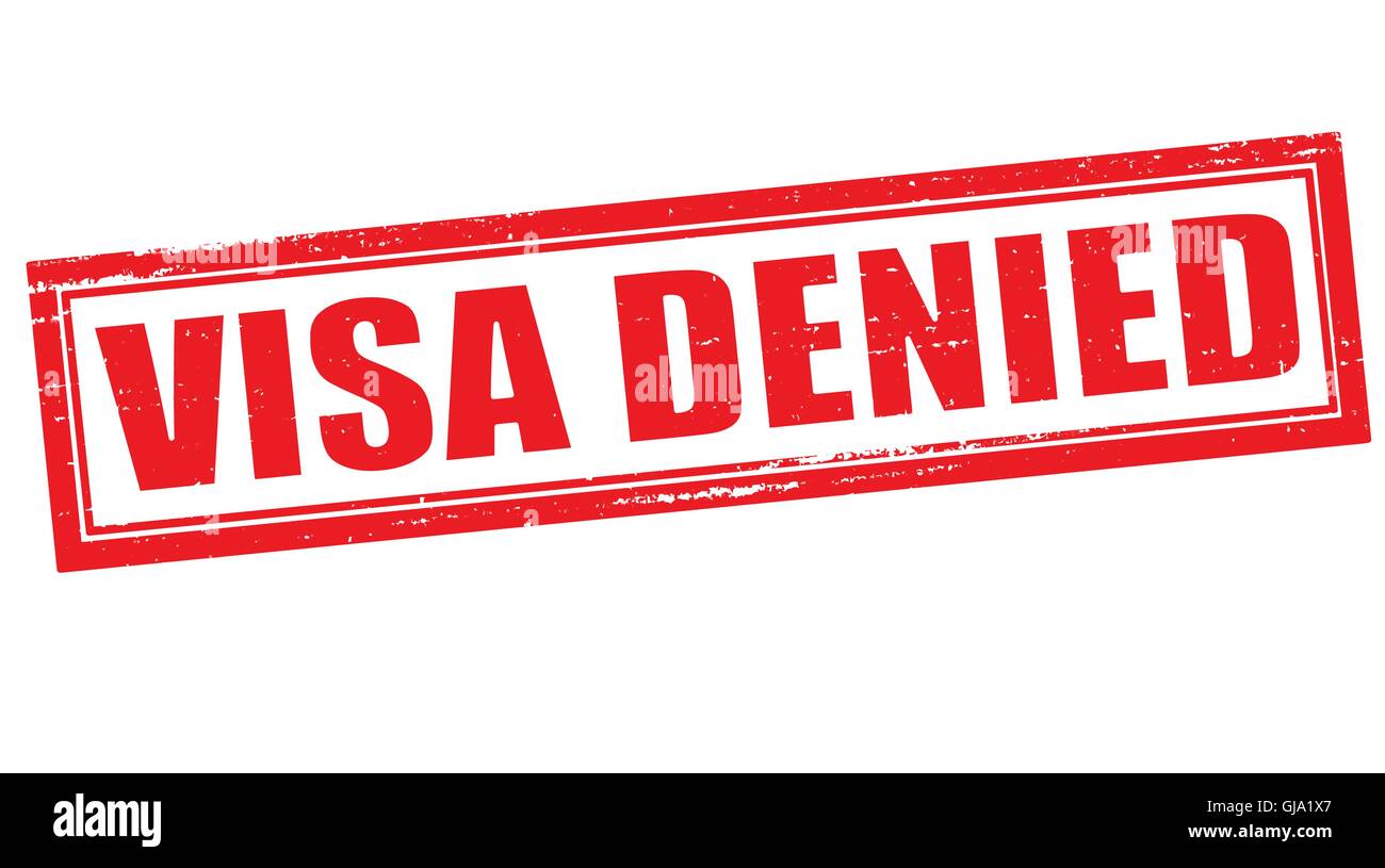 Visa denied stamp hi-res stock photography and images - Alamy